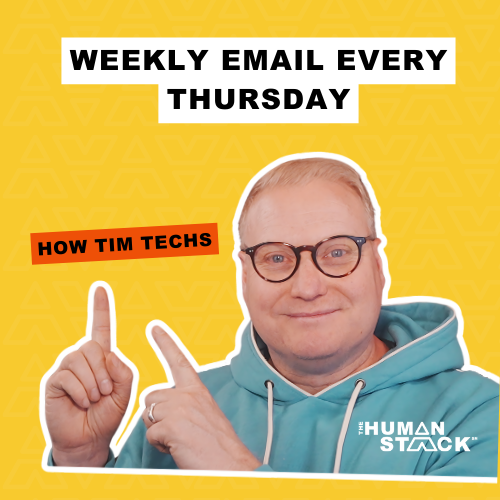 The Human Stack | How Tim Techs Email Opt in
